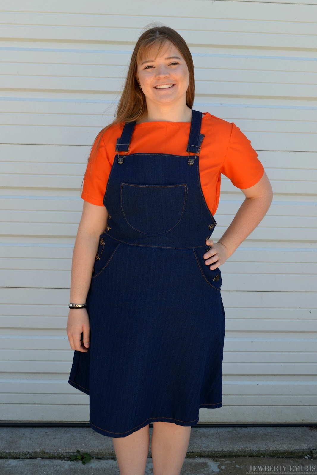 Jewberly Emiris: Overall Dress - Vintage Simplicity 7006 {SSW1}