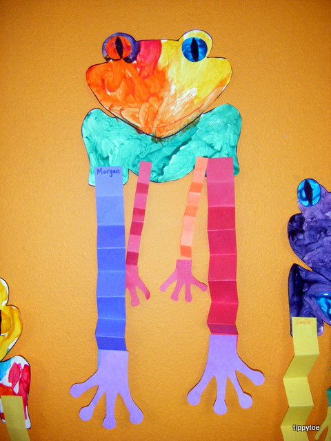 Tippytoe Crafts: Hoppin' Frogs