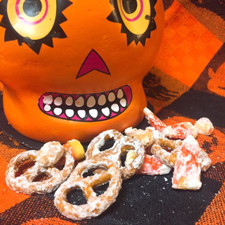 The Devilish Dish: {Gluten-Free} Candy Corn Trash
