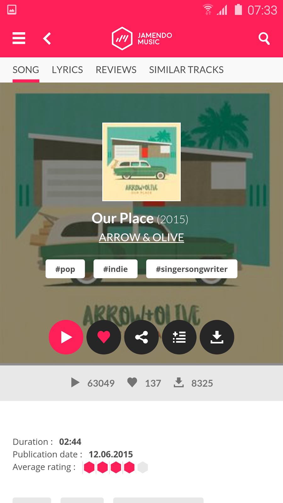 Jamendo 超過50萬首免費音樂 mp3 下載與 App 播放