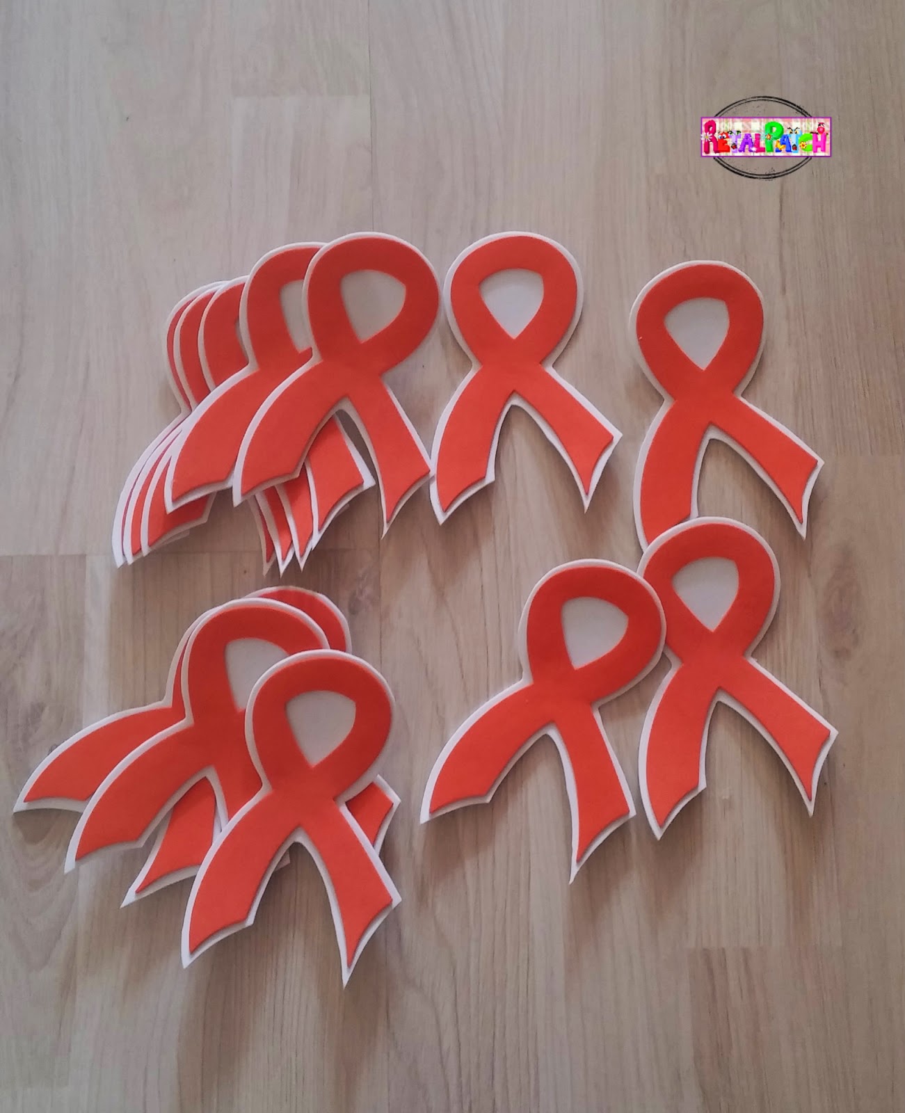RETALPATCH: Lazo simbólico Naranja