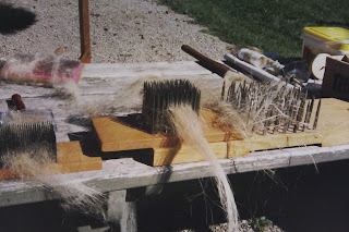 MOSTLY ABOUT FLAX: Growing and Processing Flax (with photos)