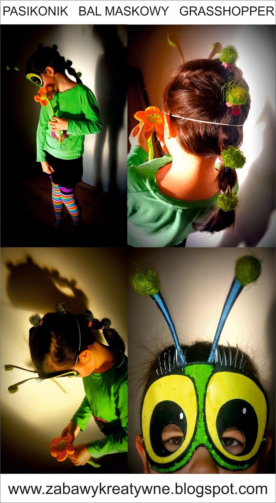 Zabawy kreatywne: Bal maskowy - pasikonik