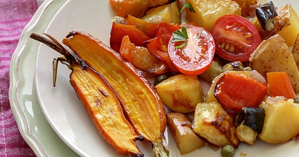 JA U KUHINJI...: Povrće pečeno u rerni