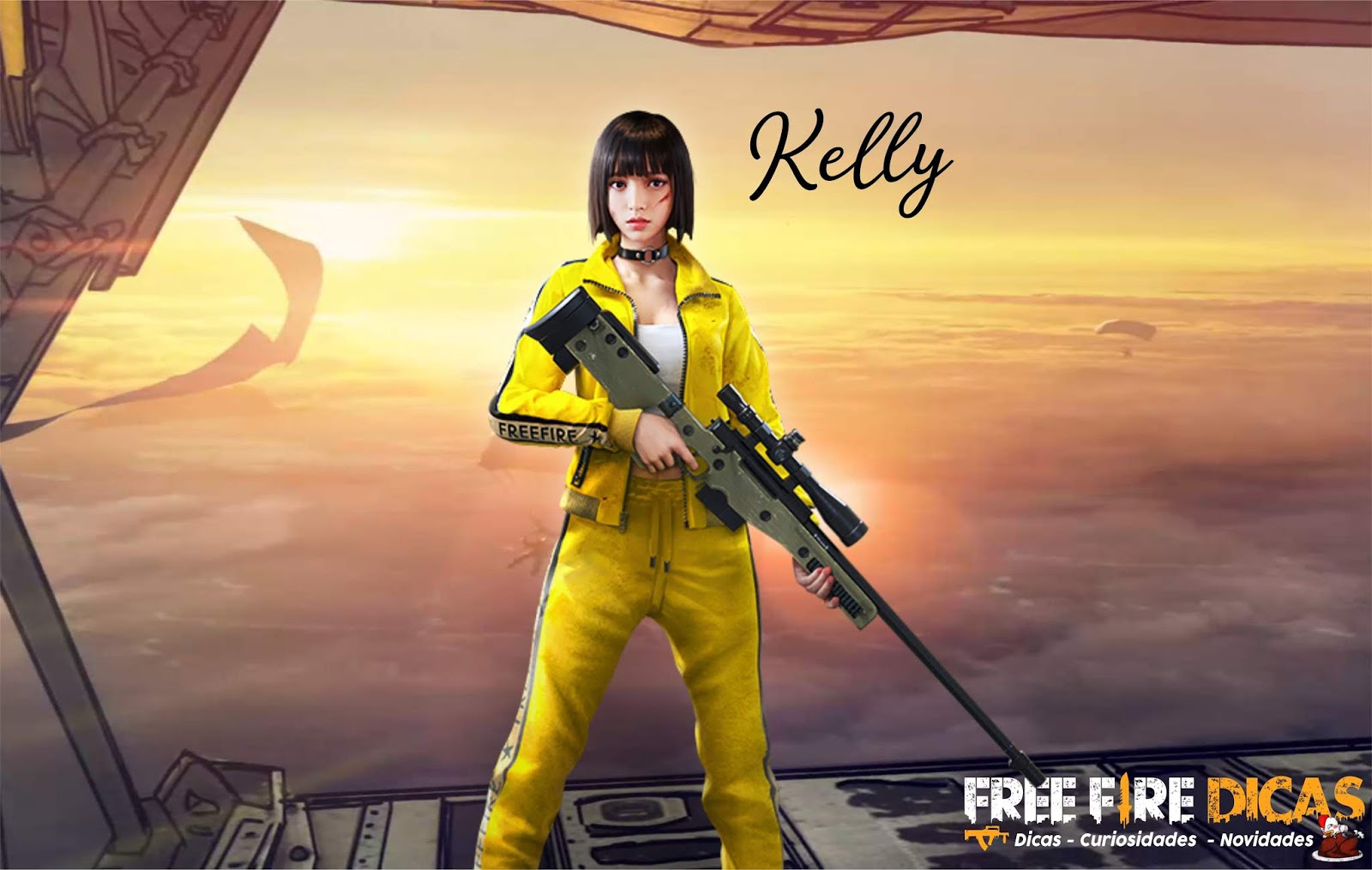 Free Fire Personagem Kelly