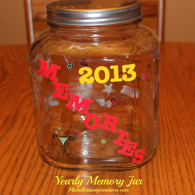 Michelle's Tasty Creations: 2013 Memory Jar
