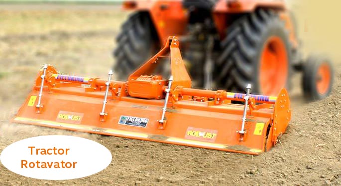 Agriculture Machines: Tractor Rotavator