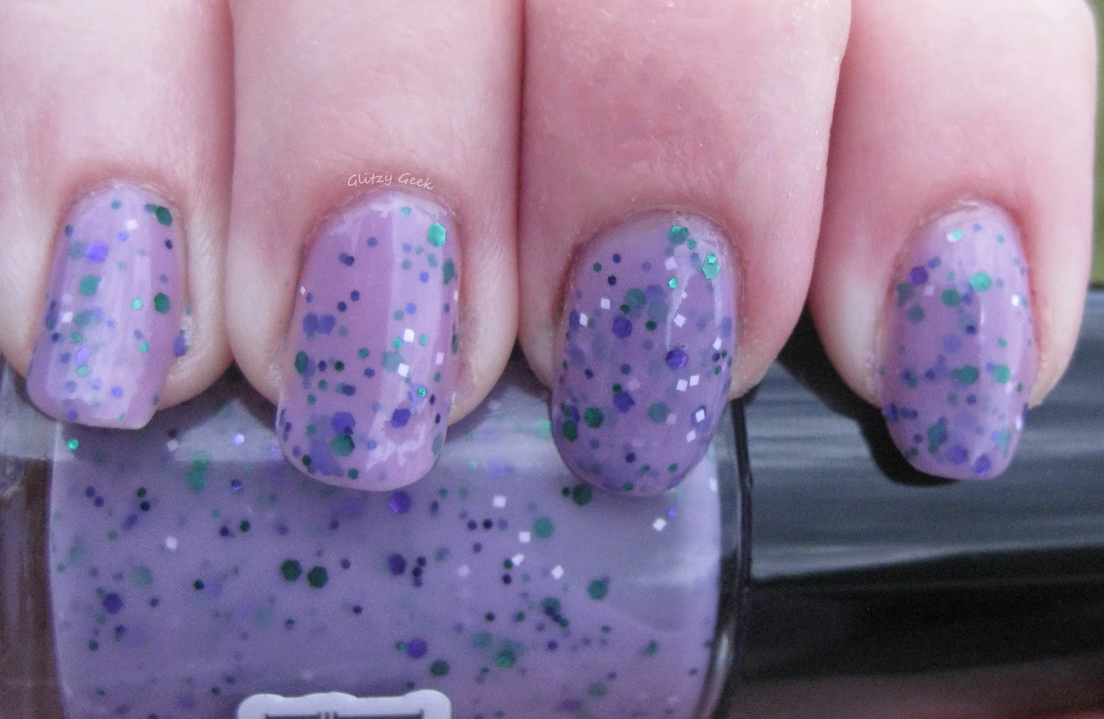 The Glitzy Geek: Review: "Hope For Langston Rose" from Lucky 13 Lacquer