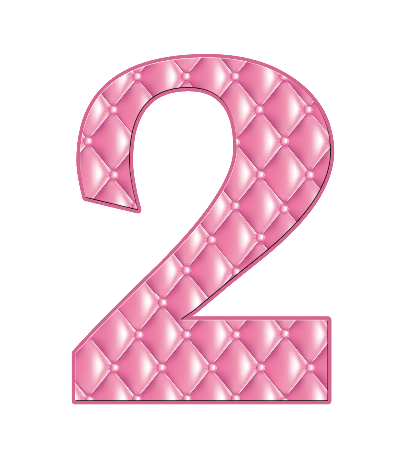 Mãe de Seis: Números Capitonê Rosa