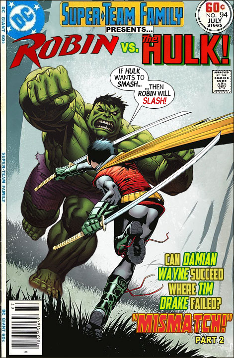 Super-Team Family: The Lost Issues!: Robin Vs. The Hulk (Part Two)