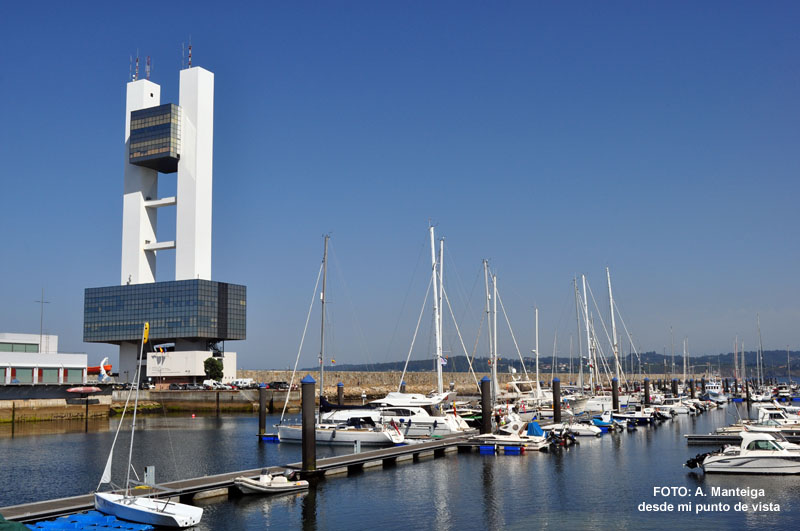 La Coruña - Desde mi punto de vista: Torre de control marítimo y Dique ...