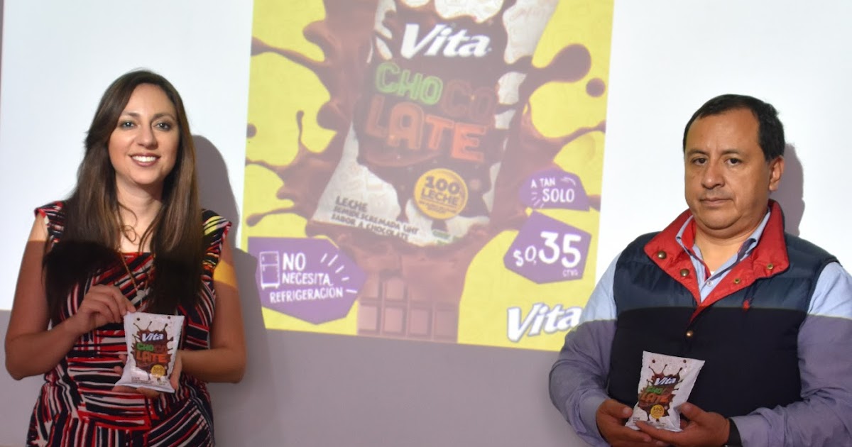Pasteurizadora Quito presenta Vita CHOCOLATE en funda | LA PRIMERA