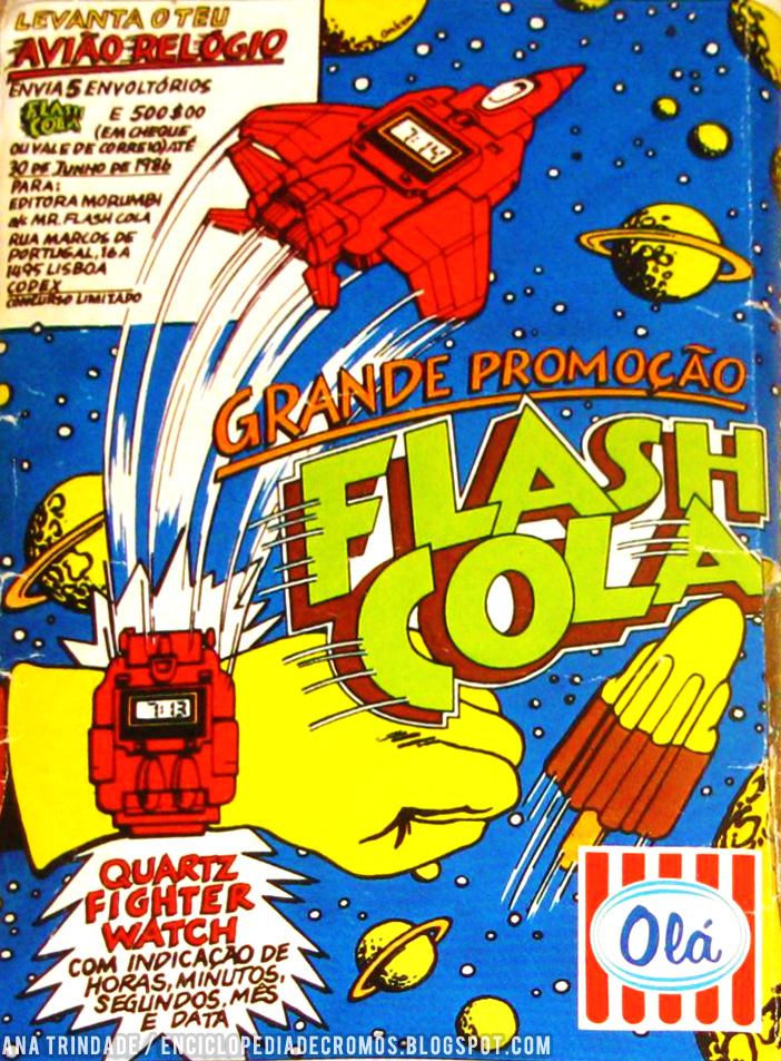 Enciclopédia de Cromos: Flash Cola