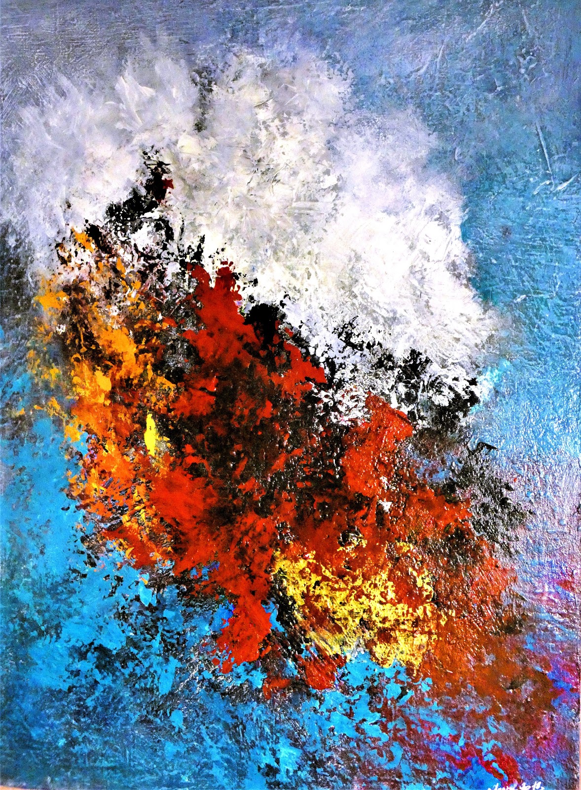 MIS CUADROS (Pintura abstracta): Abstracción Lírica