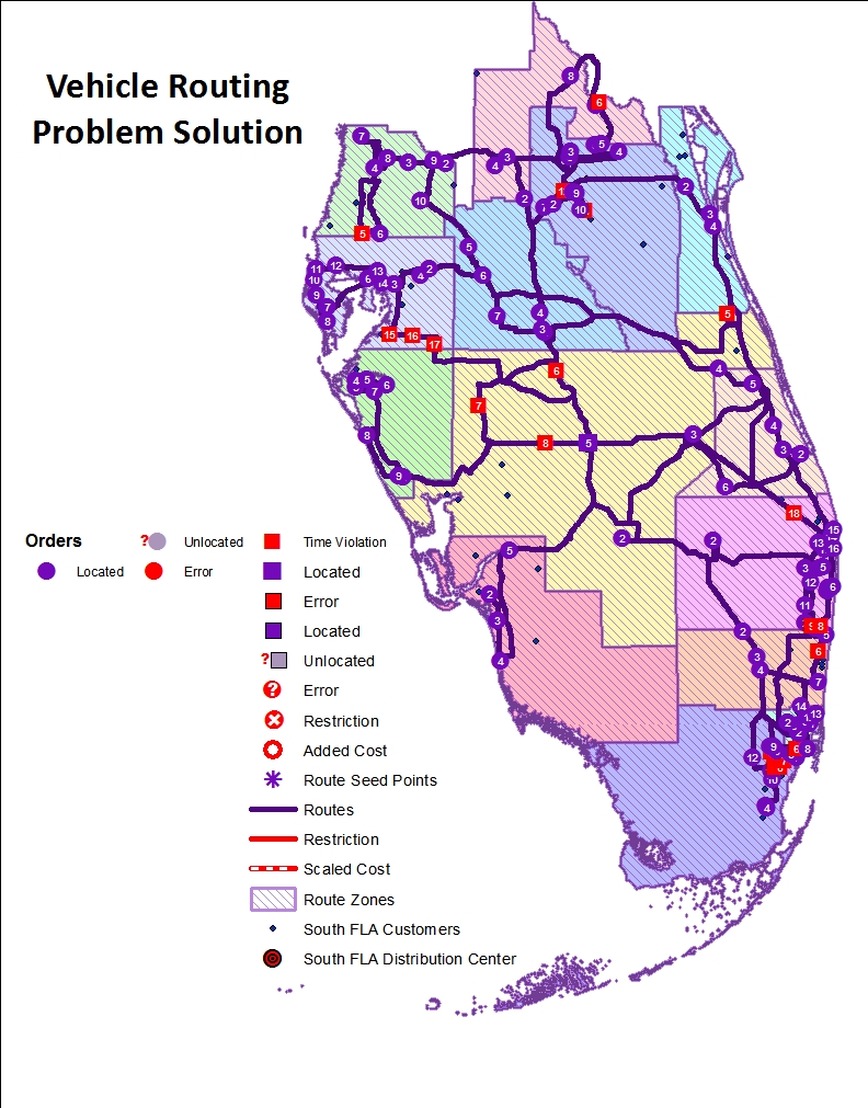GIS nouveau: Vehicle Routing, Round 2
