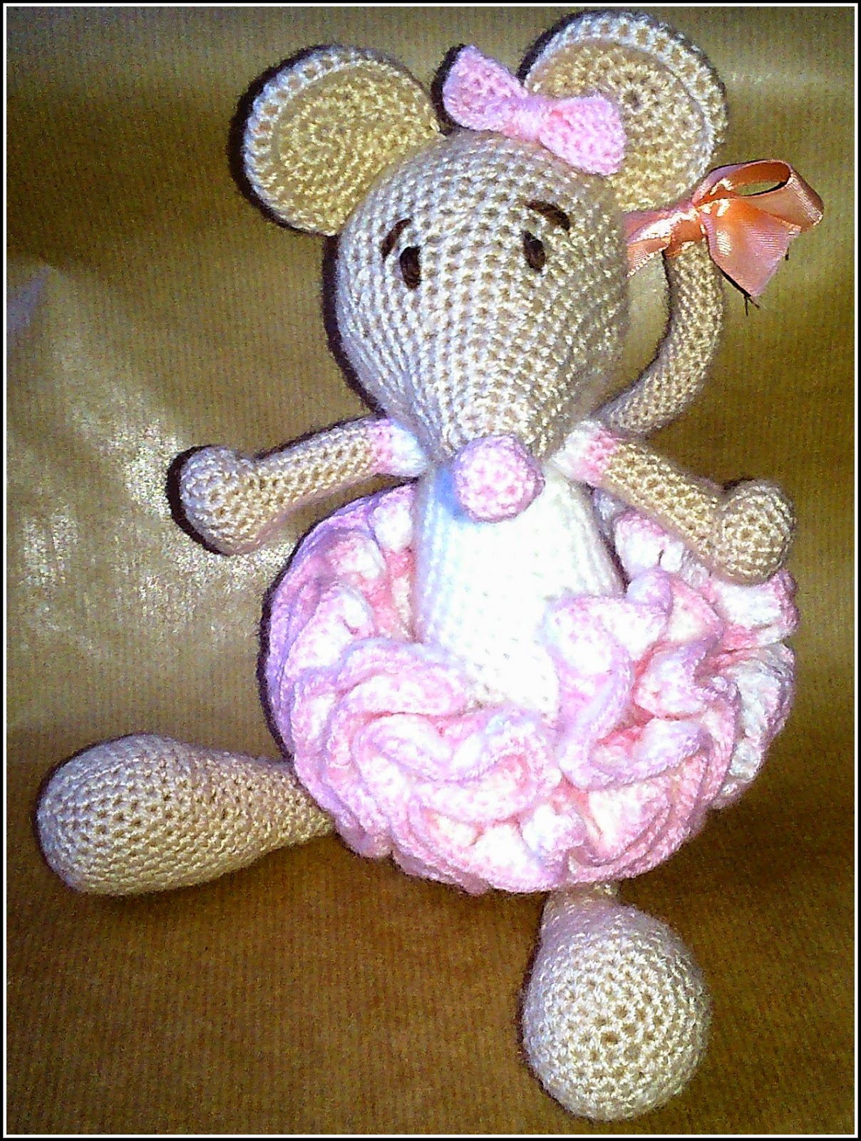 Crocheteando DIY: Ratona amigurumi ( Crochet )