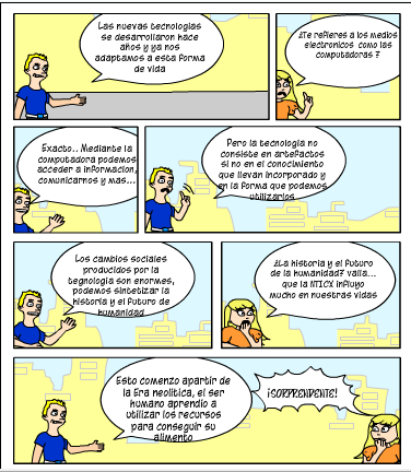 Informatica: La tecnologia: Comic