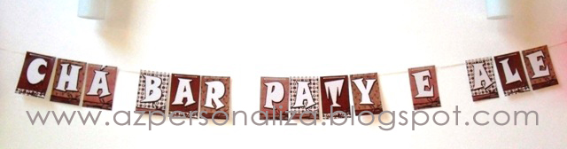 AZpersonaliZA: chá bar Paty e Ale