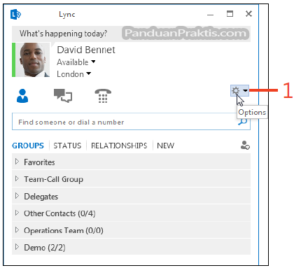 Cara Mengubah Lokasi Default Penyimpanan File Di Lync 2013