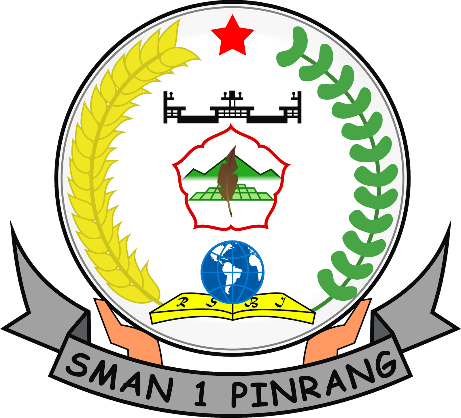 Ira's Blog: Arti Logo SMA Negeri 1 Pinrang