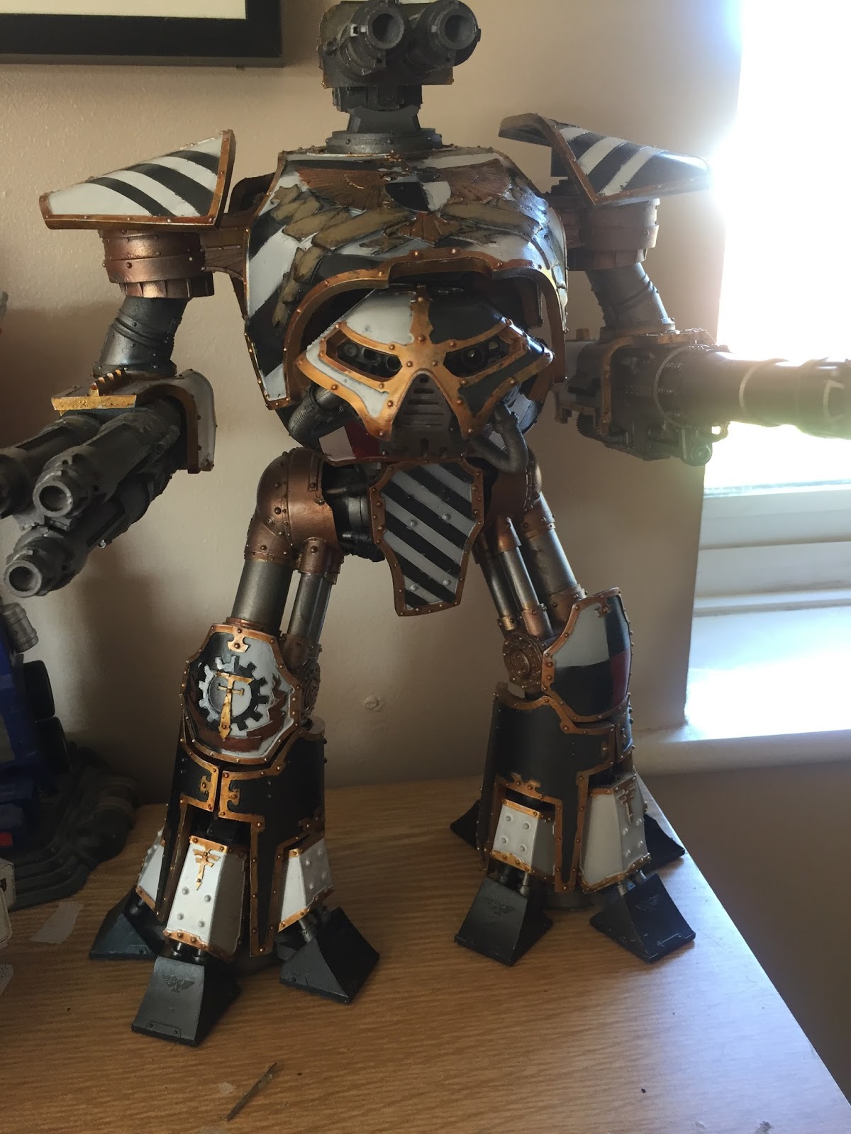 WeeMen: Reaver Titan WIP 24 - 'its Alive' (Promised big reveal..)