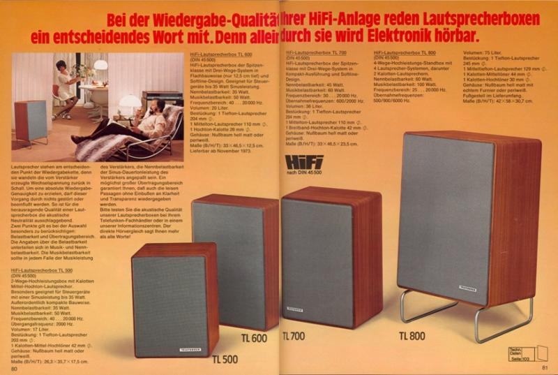 Infrequent Sound [sex.tex] technology: Telefunken TL-600, made in West ...