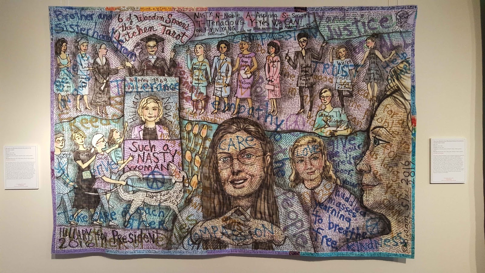 the stunning quilts of artist Susan Shie