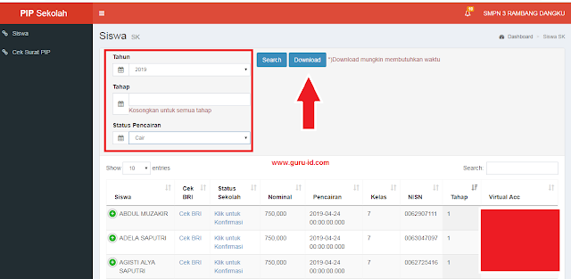 Cara Login Website PIP dan Melihat Daftar Siswa Penerima PIP SD, SMP ...