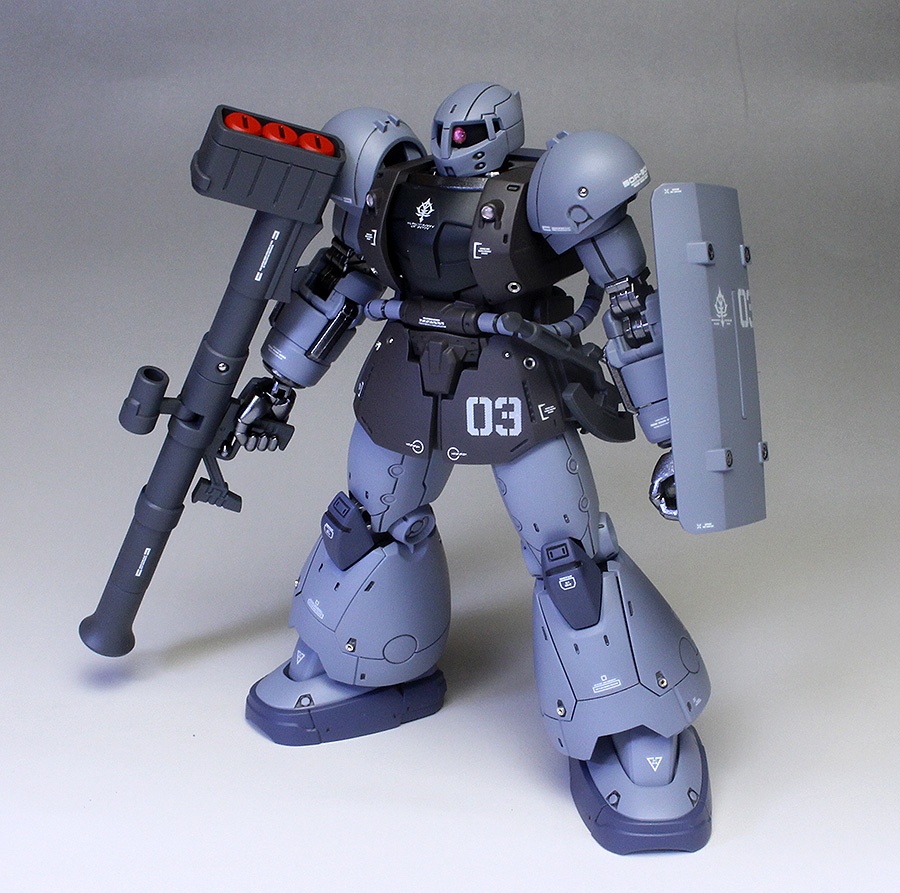 GUNDAM GUY: HG 1/144 YMS-03 Waff [Gundam The ORIGIN] - Painted Build