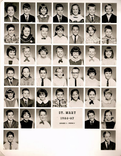 Riverside Peeps - St. Mary's Grade 5 1966-1967 in Riverside, Illinois