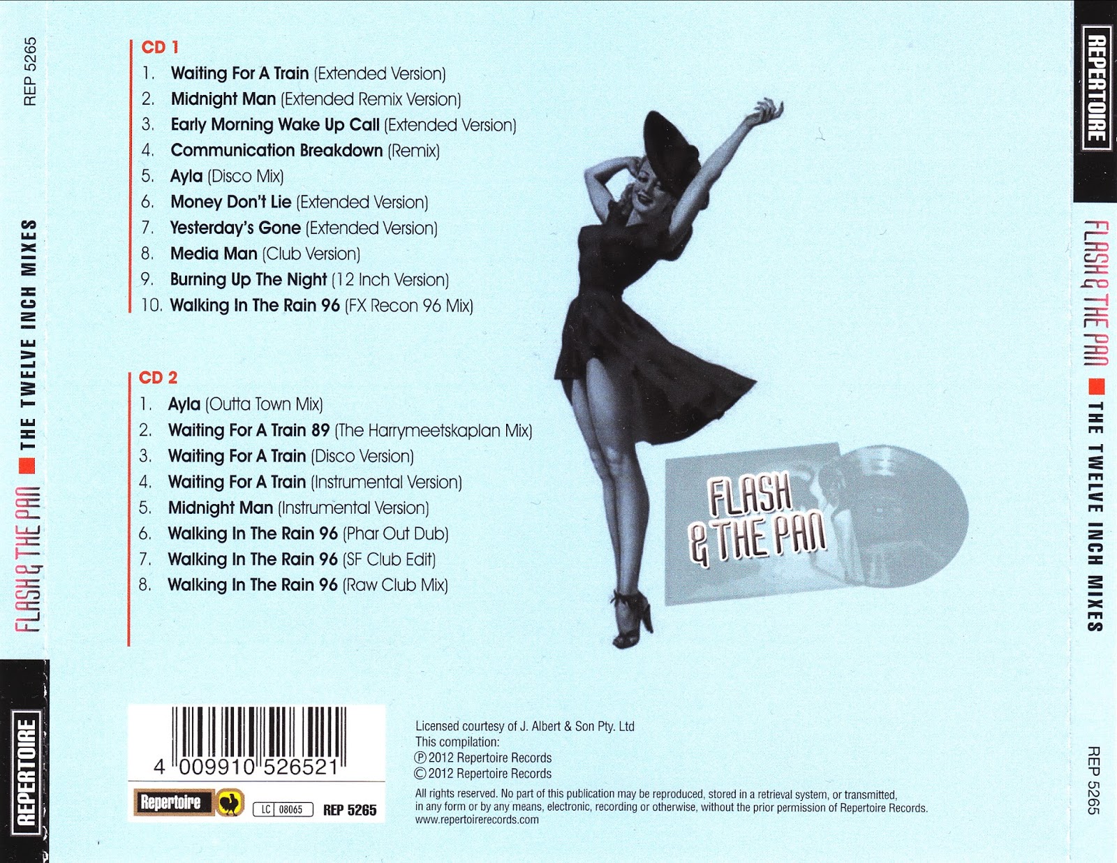 RETRO DISCO HI-NRG: FLASH AND THE PAN - The 12 Inch Mixes (2CD Set ...