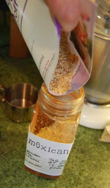 Kid Friendly Organic Life: DIY Organic Spice Mixes