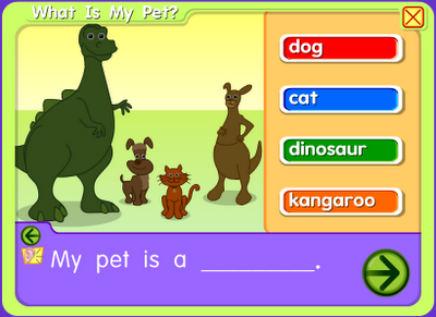 English Corner Time: What is my pet?