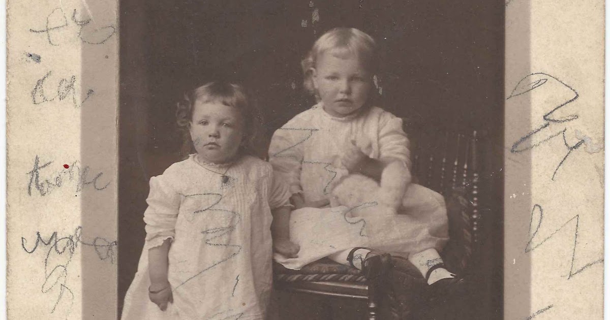 Heirlooms Reunited: Photograph of Two Year old Twins Lucien Robert ...