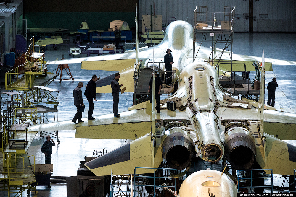 Sukhoi Su-34 Production Line | Errymath