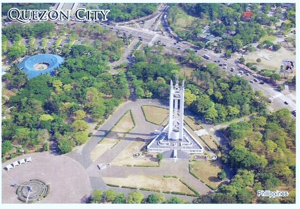 Travels with postcards around the world: QUEZON CITY