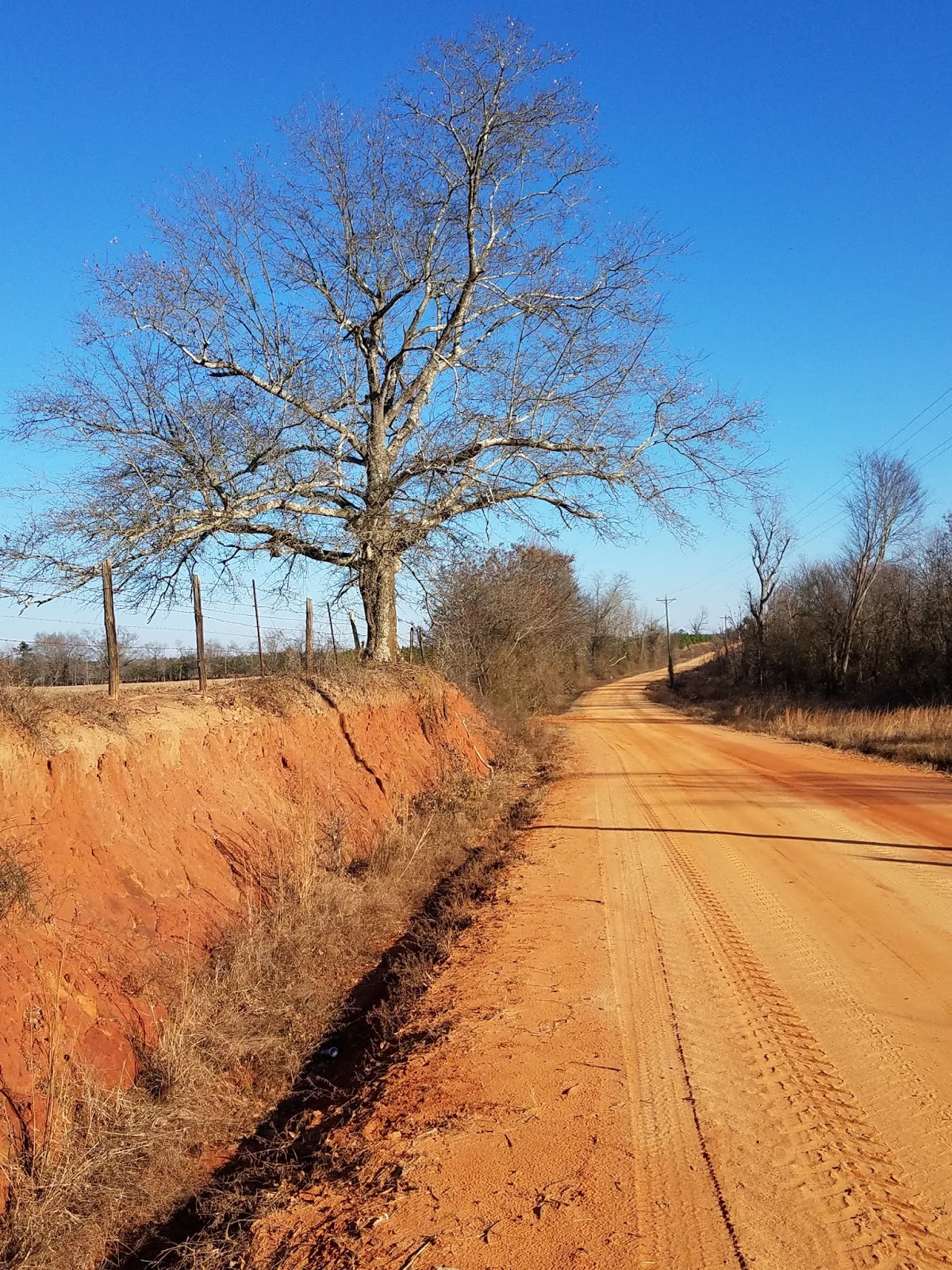 IMAGES OF OUR PAST - AN OLD COUNTRY ROAD ON A COLD SUNDAY WINTER ...