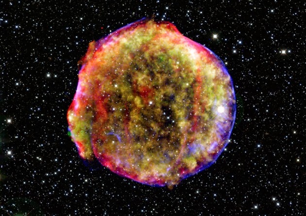 Ça se passe là haut: Supernovae Ia : Fusion de Deux Naines Blanches