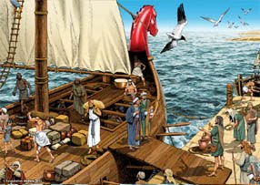 The Bible illustration blog: Pictures of Jonah