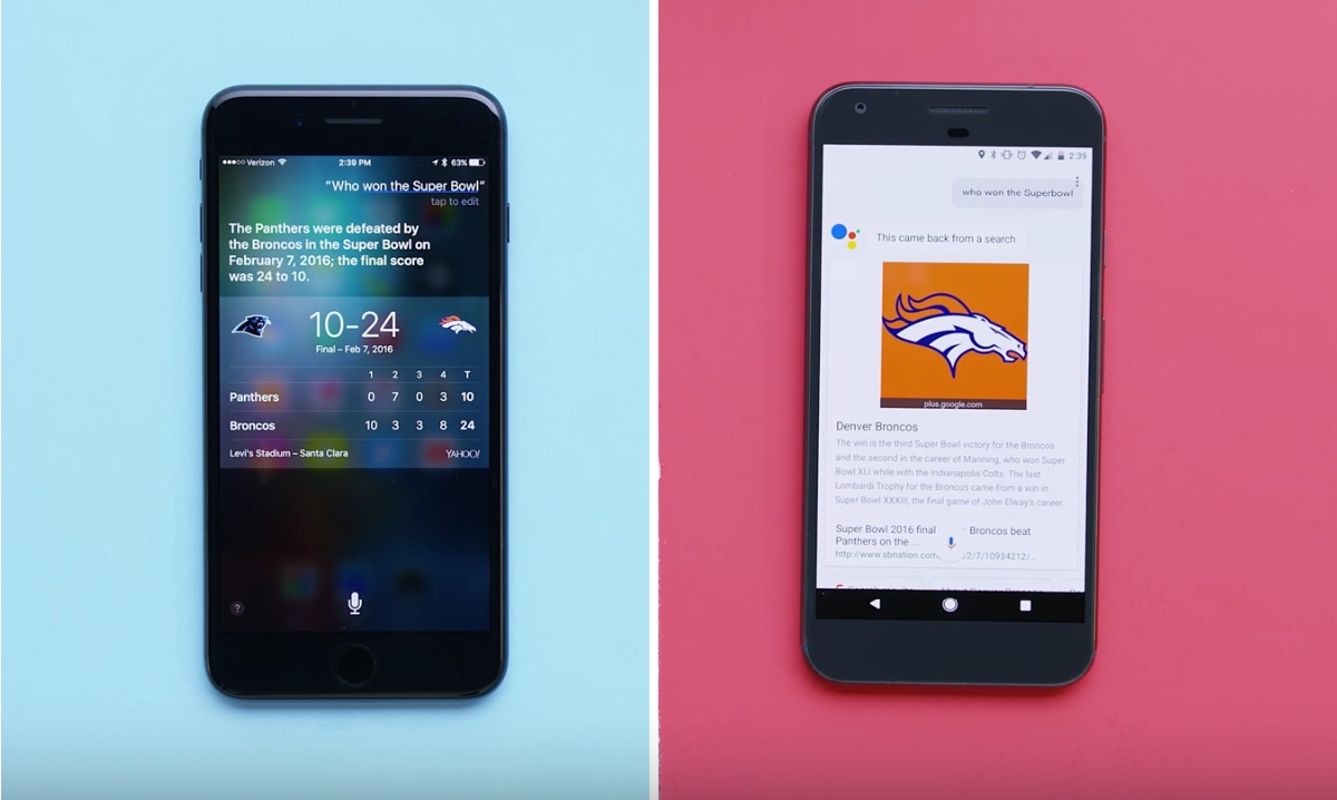 Google Assistant vs Siri | Aberto até de Madrugada