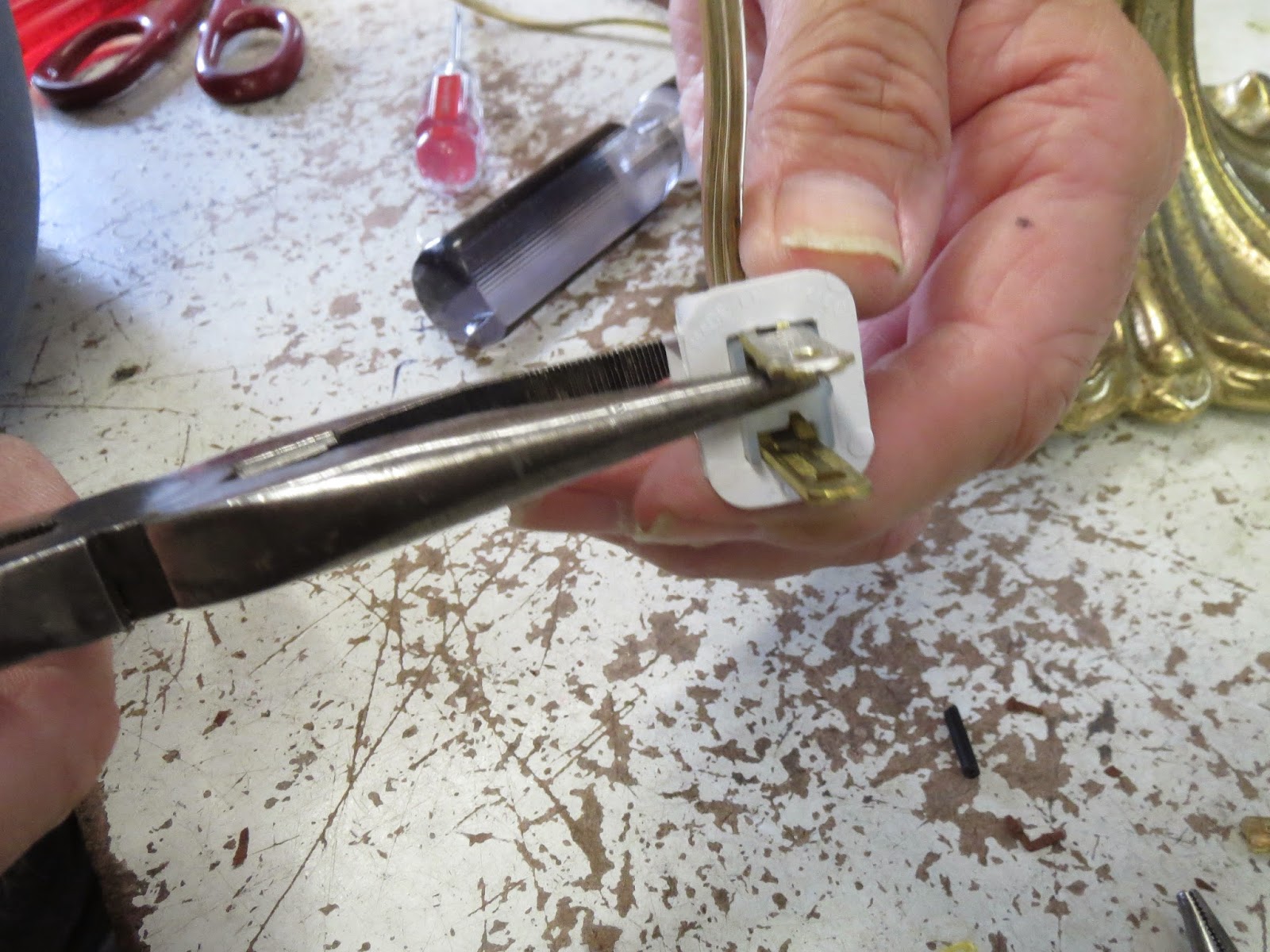 Lamp Parts and Repair | Lamp Doctor: Brass Table Lamp Pull Chain ...