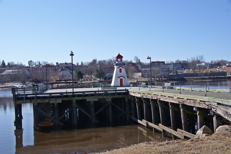 Neal's Lighthouse Blog: St. Stephen Lighthouse (Faux), St. Stephen, New ...