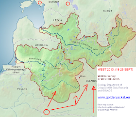 Western Dvina River Map