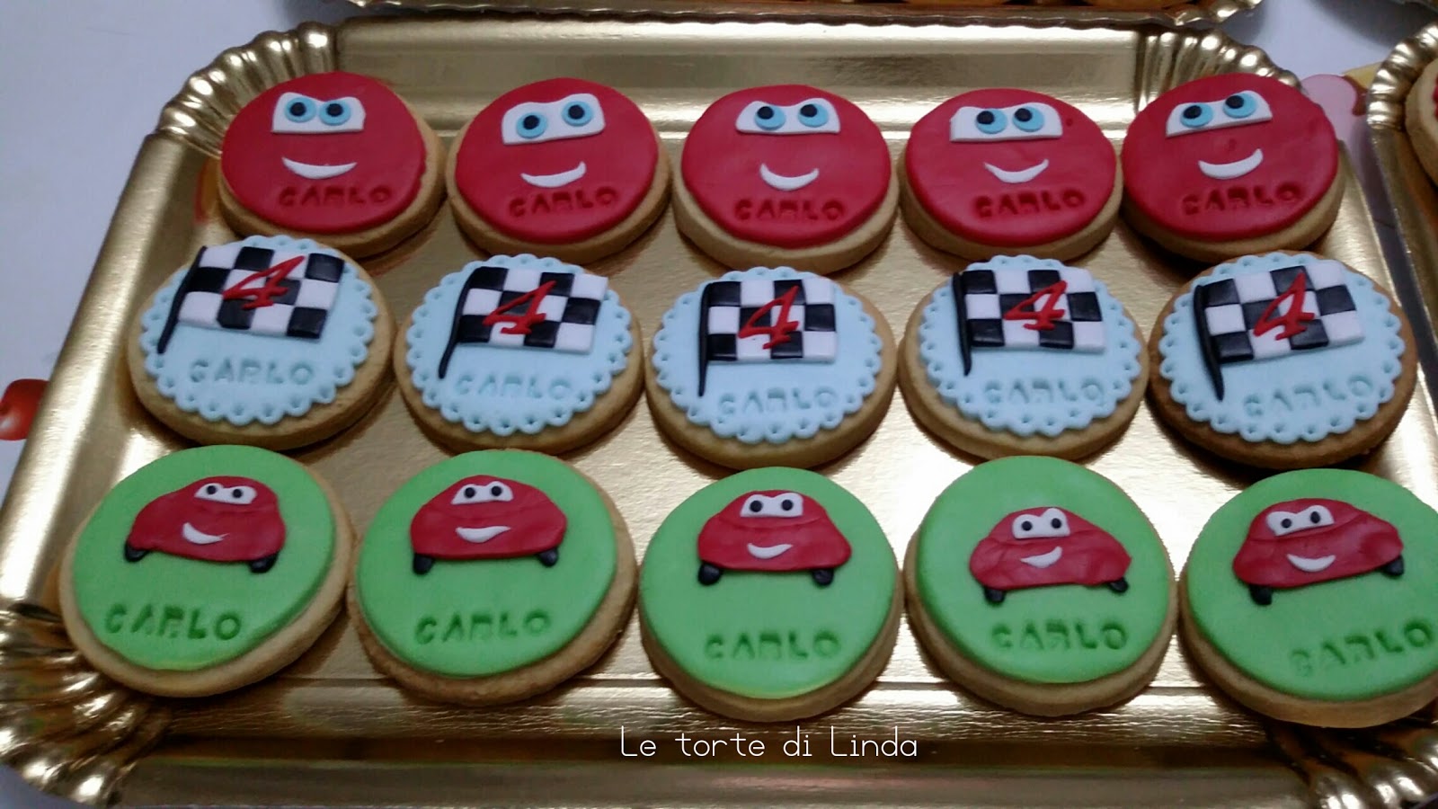 Le torte di Linda: Biscotti cars in pdz