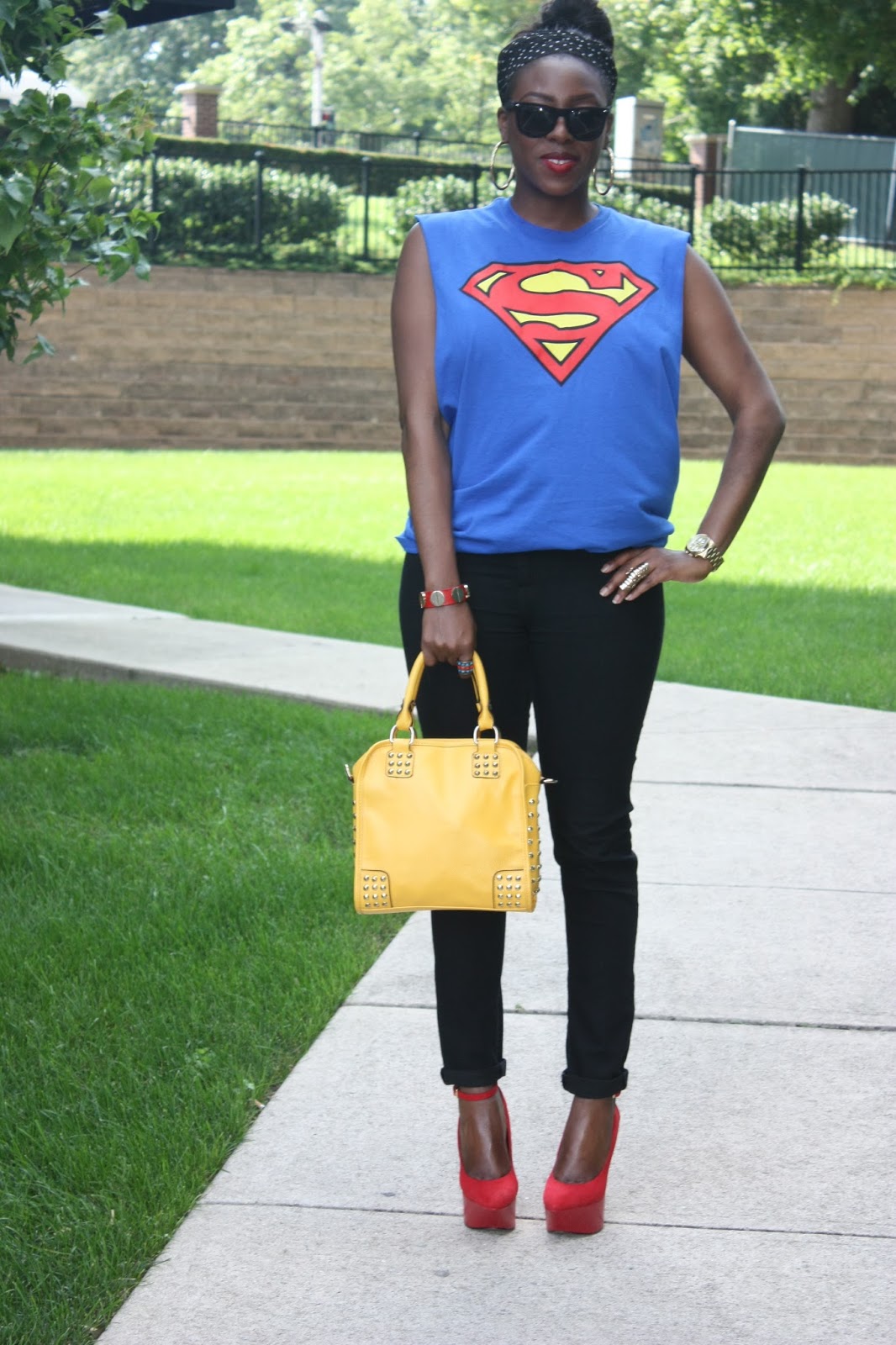 My Style: DIY Superman Muscle Tee - Diary Of Doc Diva