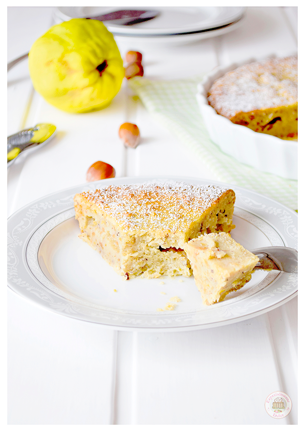 Pastel de membrillo y avellanas | Especialmente Dulce