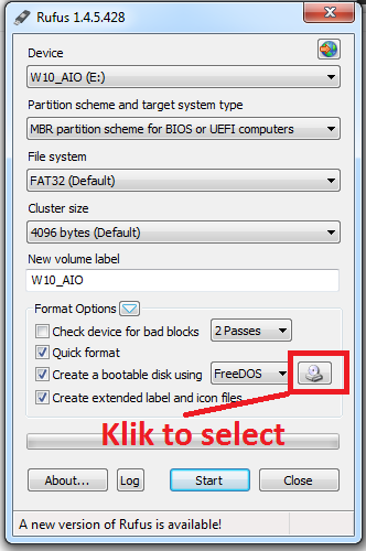 Cara mudah membuat USB bootable flashdisk windows 10 dengan rufus ...