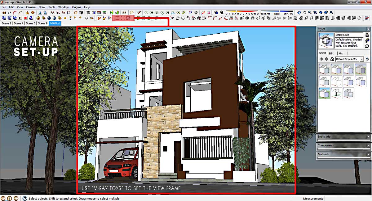 Robbani Kurniawan Blog: Cara setting render vray sketchup exterior