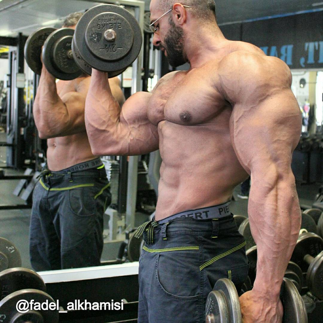 Muscle Lover: Iraqi bodybuilder Fadel Alkhamisi