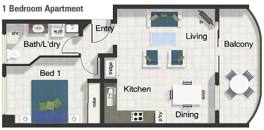 Apartment layouts.
